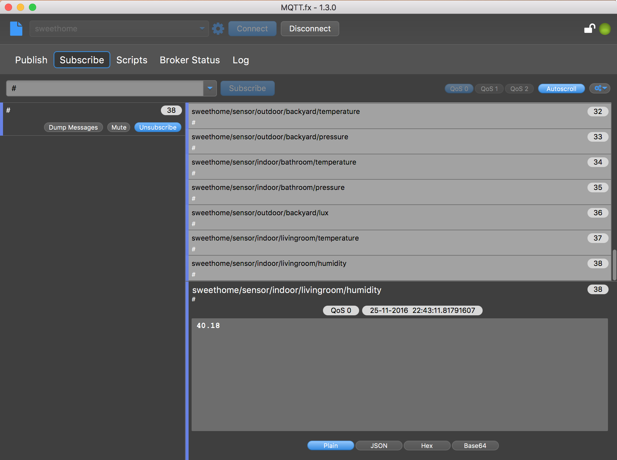 MQTT.fx 1.3.0 is released! - JavaFX Delight